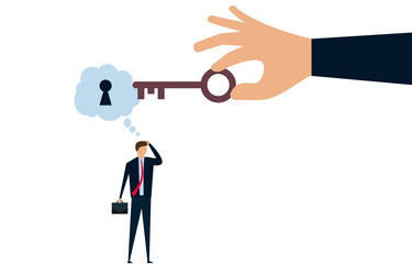 Support staff help fixing technical problem Vector Image