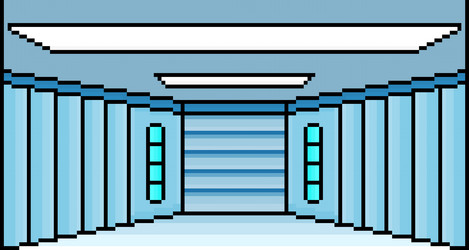 Modern home models in 8 bit pixels future homes Vector Image