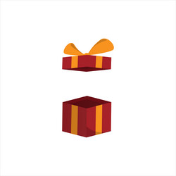 Opened gift box Royalty Free Vector Image - VectorStock