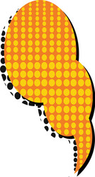 Pop art text box Royalty Free Vector Image - VectorStock