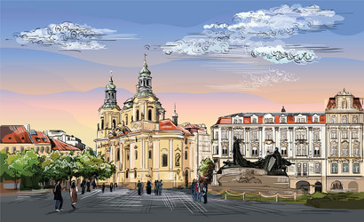 Prague Vector Images (over 3,400)