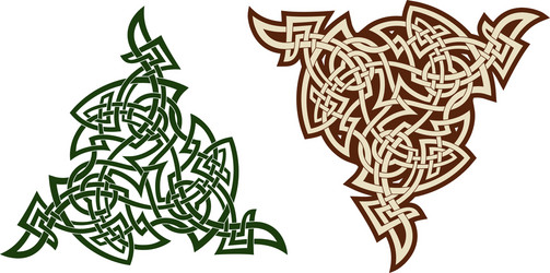 Medieval celtic pattern Royalty Free Vector Image