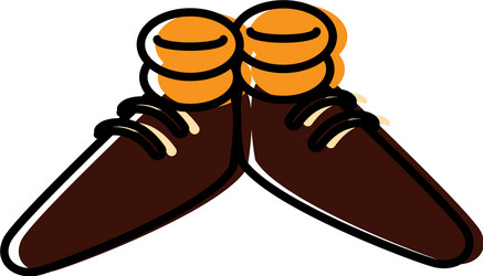 Funny shoes cartoon Royalty Free Vector Image - VectorStock