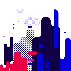 Abstract flat dynamic background design movement Vector Image