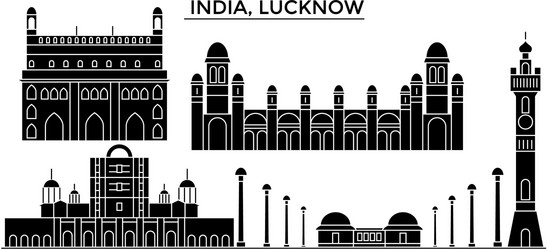 Skyline of Lucknow Vector Images (60)