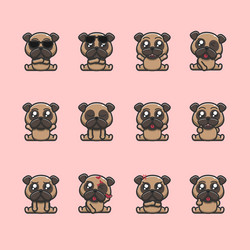 Pug Logo Vector Images (over 1,200)