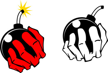 Hand Bomb Vector Images (over 13,000)