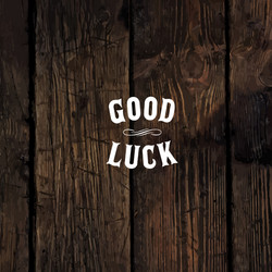 Good Luck Typography Vector Images (over 1,300)