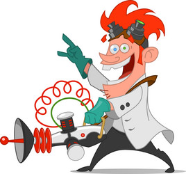 Mad Scientist Vector Images (over 970)
