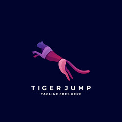 Jumping Tiger Logo Vector Images (over 820)