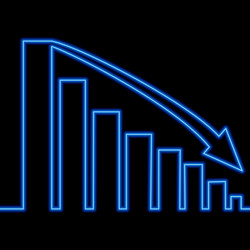 Declining Line Graph Vector Images (over 1,300)