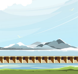 Dam Drawing Vector Images (over 350)