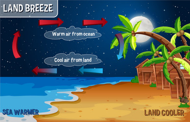 Sea And Land Breezes Animation