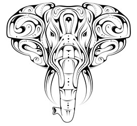 Aztec Elephant Tattoos
