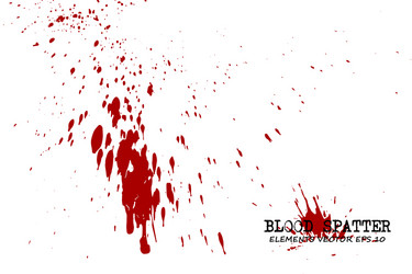 Blood splat Royalty Free Vector Image - VectorStock