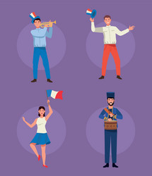French Person Vector Images (over 4,500)
