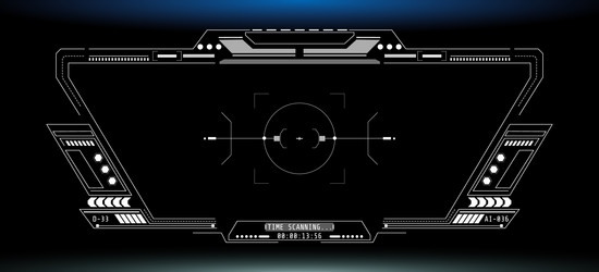 Simple Hud Vector Images (over 1,100)