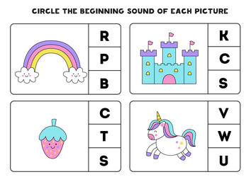 Beginning Letter Sound Vector Images (over 200)