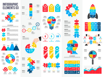 Set of block puzzle pentomino tetris Royalty Free Vector