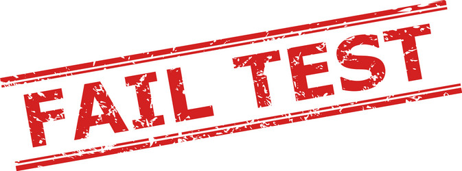Fail Test Vector Images (over 1,500)
