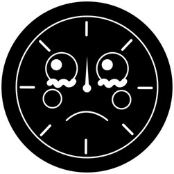 Clock Emoji Sad Vector Images (over 200)