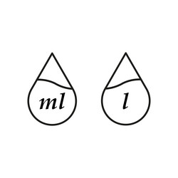 Liter Volume Symbol Vector Images (over 1,200)