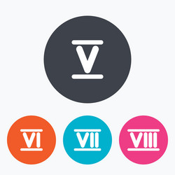 Roman Numeral Five Vector Images (over 150)