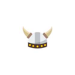 Barbarian icon flat element Royalty Free Vector Image