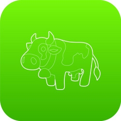 Green Cow Vector Images (over 6,200)