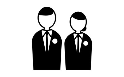 Black and white funeral icon worship Royalty Free Vector