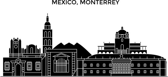 Monterrey Mexico Vector Images (over 120)