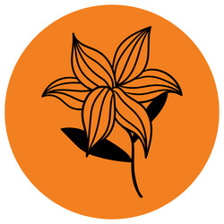 Blooming with style aesthetic floral design ideas Vector Image