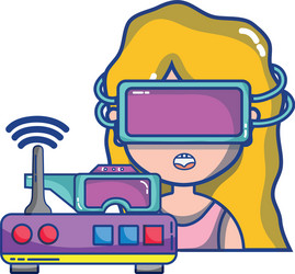 Fpv Goggles Cartoons Vector Images (45)
