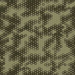 Octagon camouflage seamless pattern white gray Vector Image