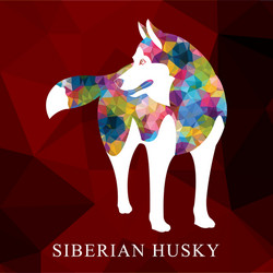 Geometric Husky Vector Images (over 220)