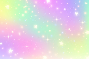 Galaxy rainbow background Royalty Free Vector Image