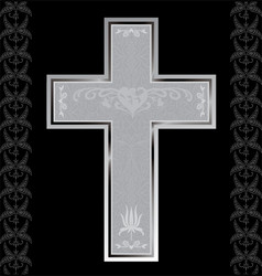 Cross background Royalty Free Vector Image - VectorStock