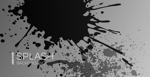 Colorful splash background trendy simple Vector Image