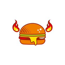 Fire Burger Vector Images (over 3,000)