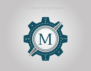M Compass Logo Vector Images (70)