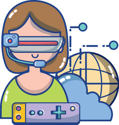 Fpv Goggles Cartoons Vector Images (45)