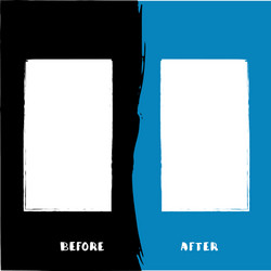 Before After Text Vector Images (over 120)