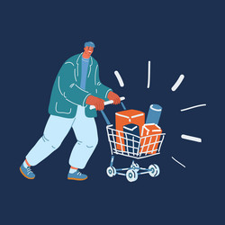 Man Push Vector Images (over 9,300)