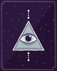 Triangle Esoteric Vector Images (over 7,300)