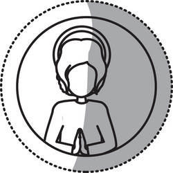 Jesus Face Silhouette Vector Images (over 420)