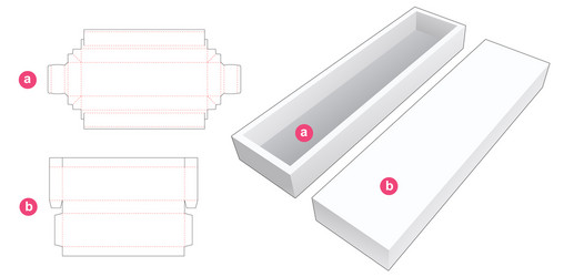 Tray Die Cut Vector Images (over 160)
