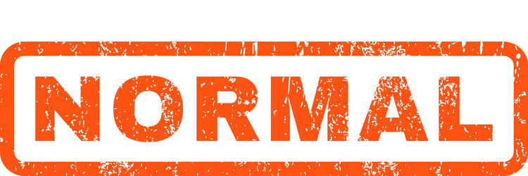 Normal rubber stamp Royalty Free Vector Image - VectorStock