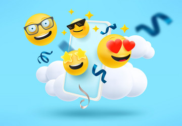 Cloud Emoji Vector Images (over 3,400)