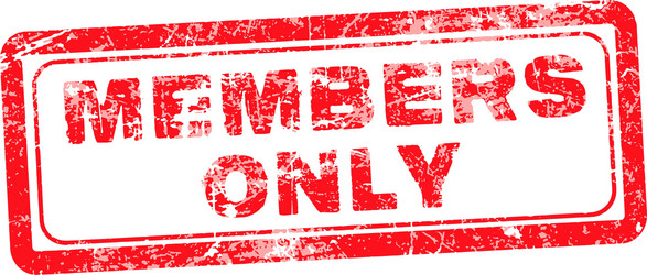 Members Only Sign Vector Images (over 1,200)