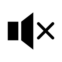 Speaker off icon Royalty Free Vector Image - VectorStock